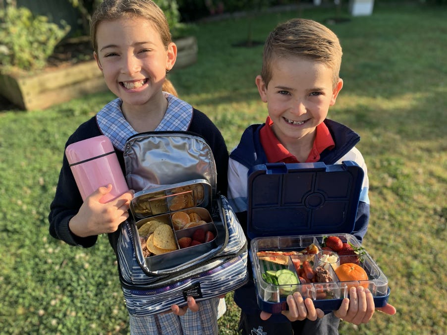 Kids make their own lunch and take leftovers home as part of new food ...